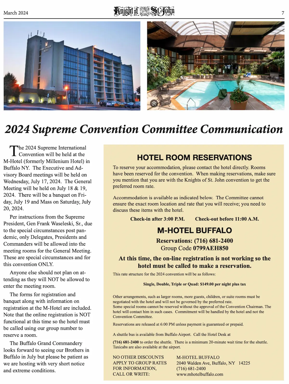 2024 KSJI Supreme Convention - Knights of St. John Port Harcourt Grand ...